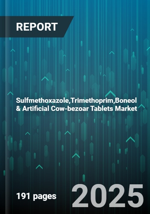 Sulfmethoxazole,Trimethoprim,Boneol & Artificial Cow-bezoar Tablets ...