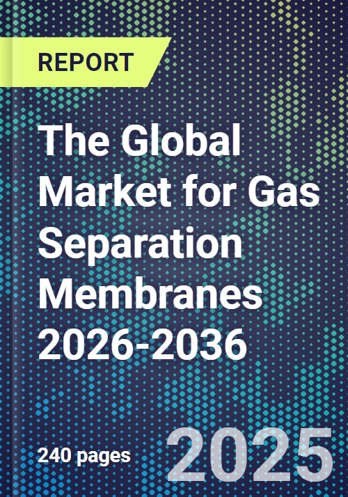 The Global Market for Gas Separation Membranes 2026-2036
