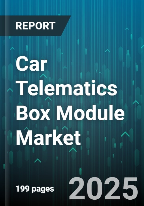 Car Telematics Box Module Market by Application (Driver Behavior ...