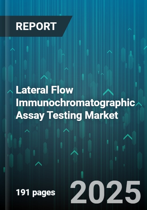 Lateral Flow Immunochromatographic Assay Testing Market by Application ...