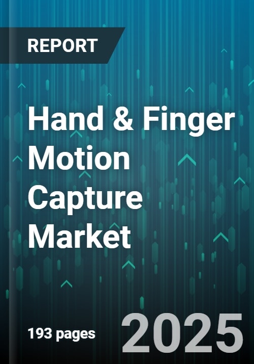 Hand & Finger Motion Capture Market by Technology (Inertial Sensor ...