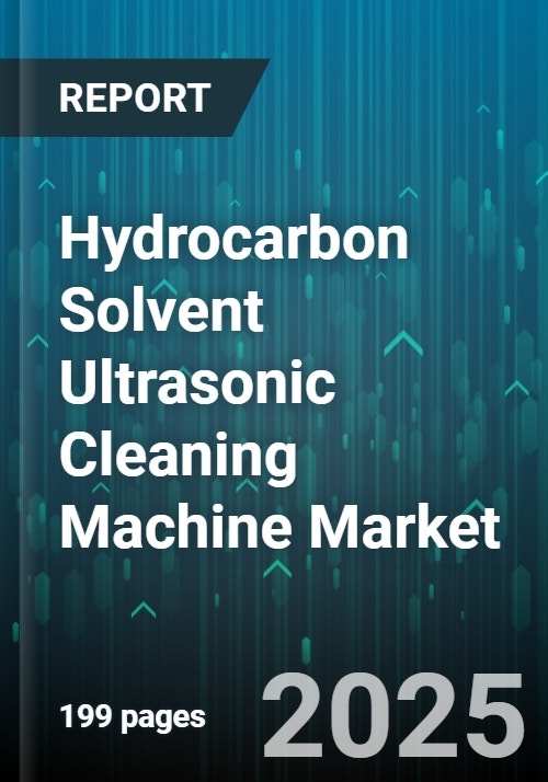 Hydrocarbon Solvent Ultrasonic Cleaning Machine Market - Global ...