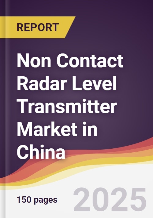 Non Contact Radar Level Transmitter Market in China