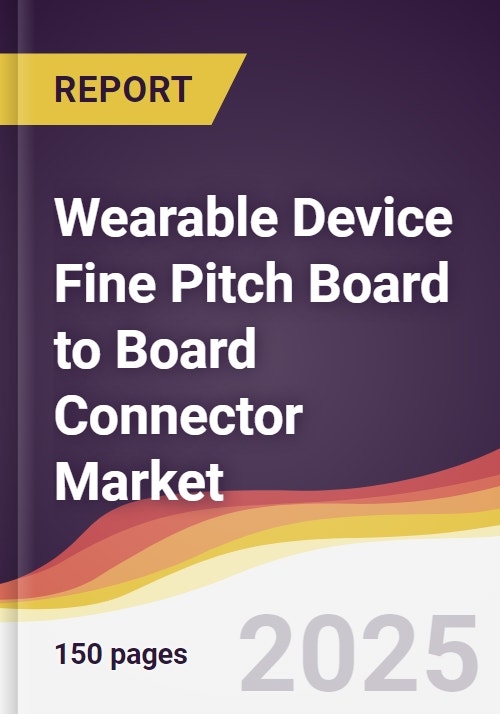 Wearable Device Fine Pitch Board to Board Connector Market Report ...