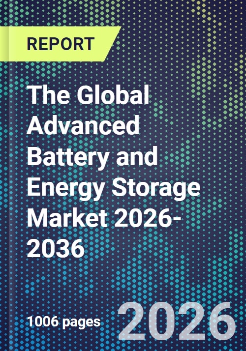 The Global Advanced Battery and Energy Storage Market 2026-2036