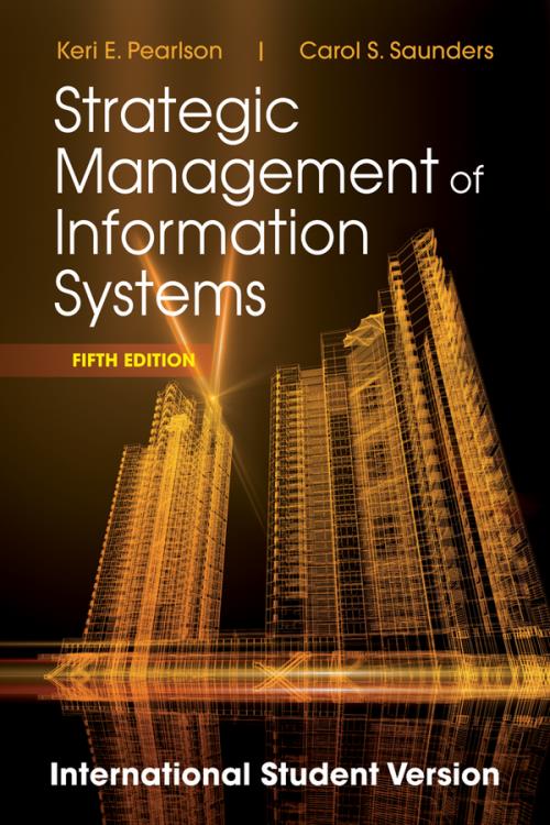 Strategic Management of Information Systems. 5th Edition International ...